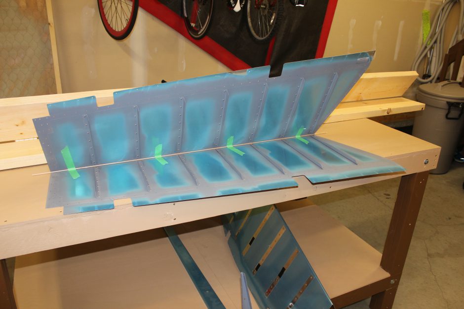 Elevator Trailing Edge Forming - F1 Rocket Hangar