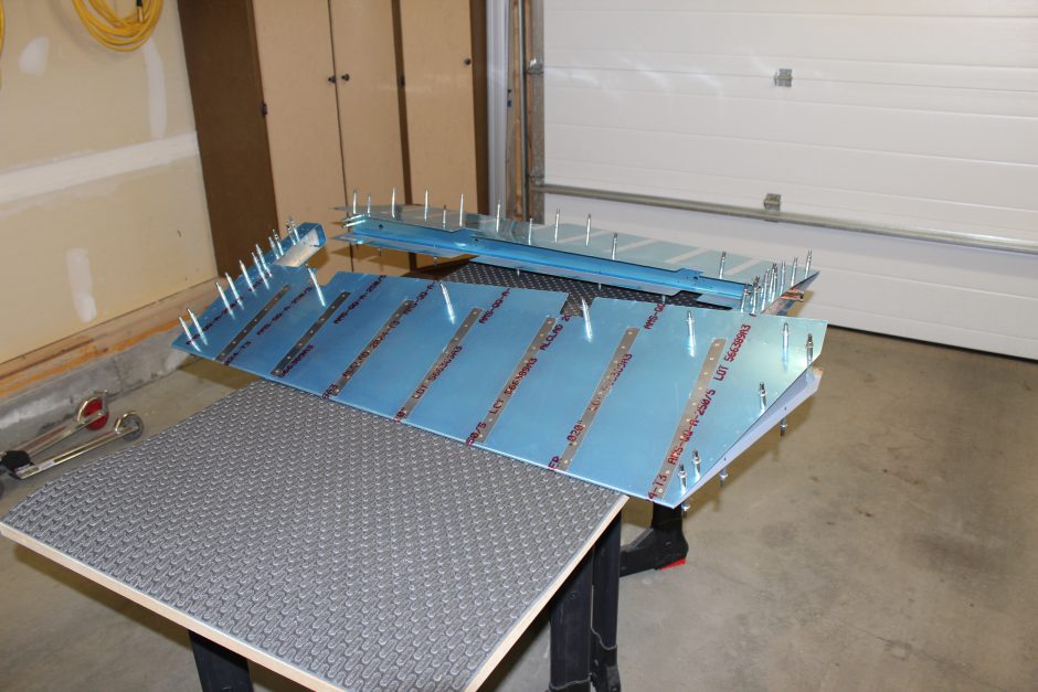 Elevator Trailing Edge Forming - F1 Rocket Hangar