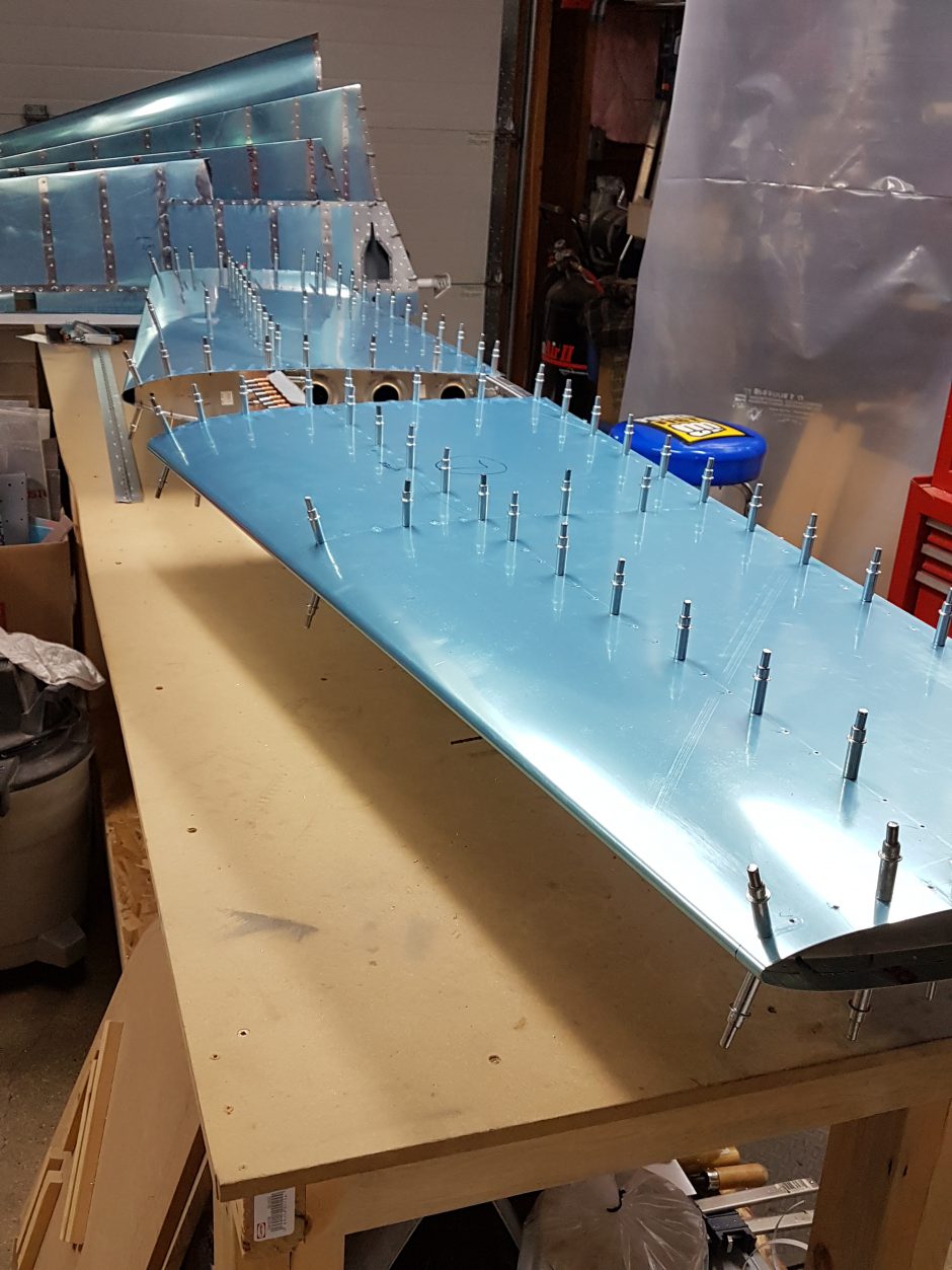 Horizontal Stabilizer – Trimming and Drilling - F1 Rocket Hangar