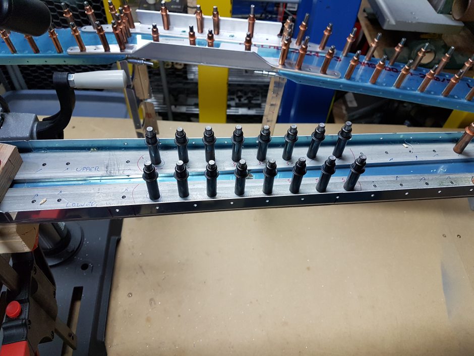 F1 Mod – Horizontal Stabilizer – Rear Spar Bar Drilling - F1 Rocket Hangar