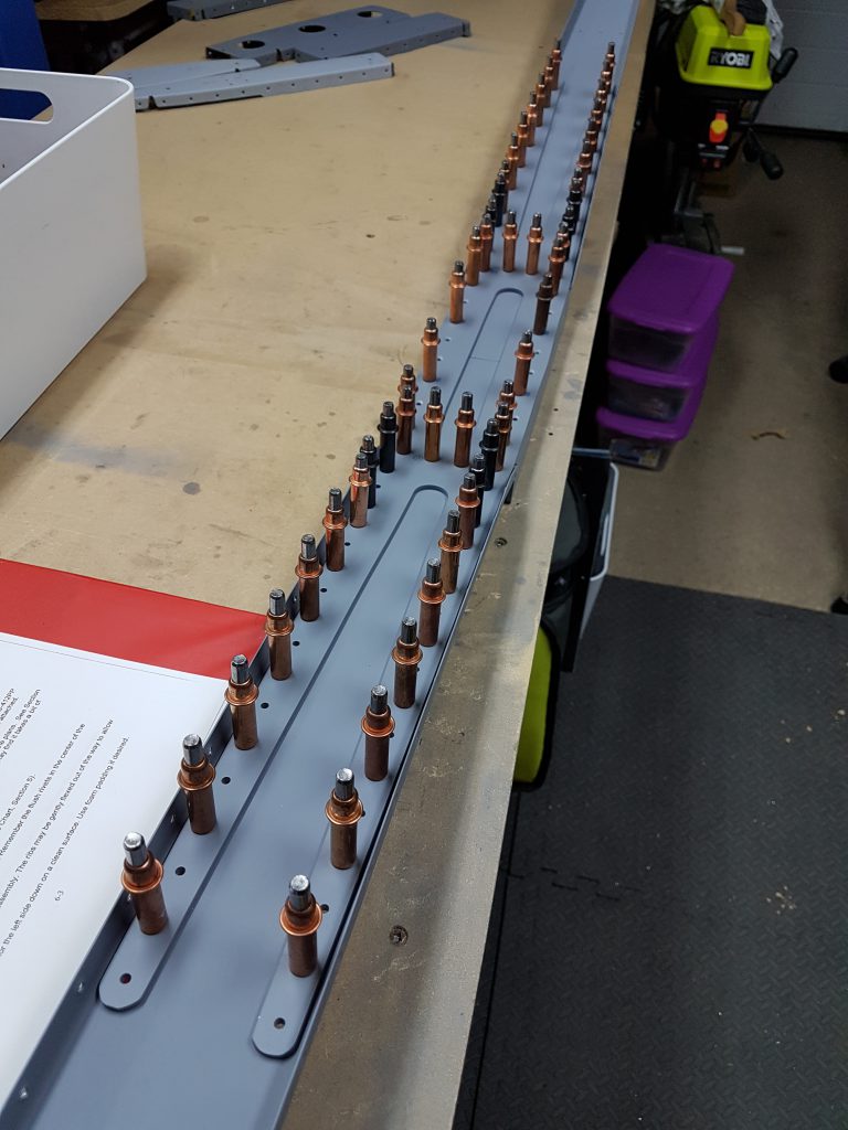 Horizontal Stabilizer – Forward Spar Riveting - F1 Rocket Hangar