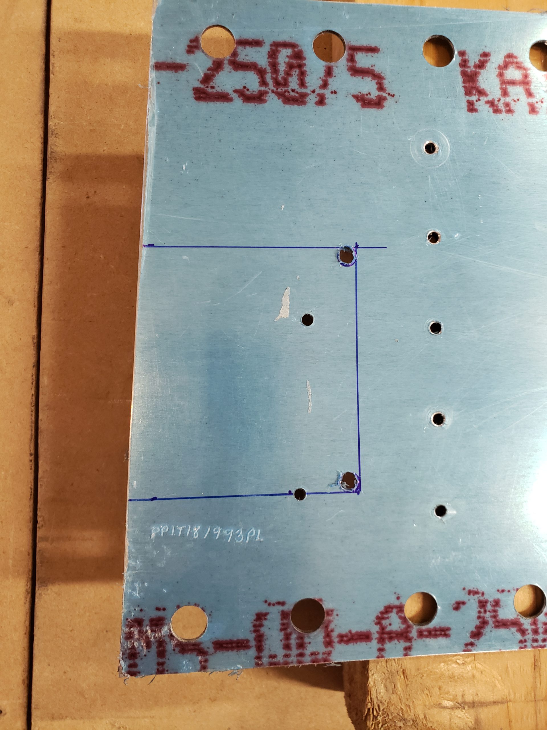 Left Main Spar Trimming and Priming - F1 Rocket Hangar