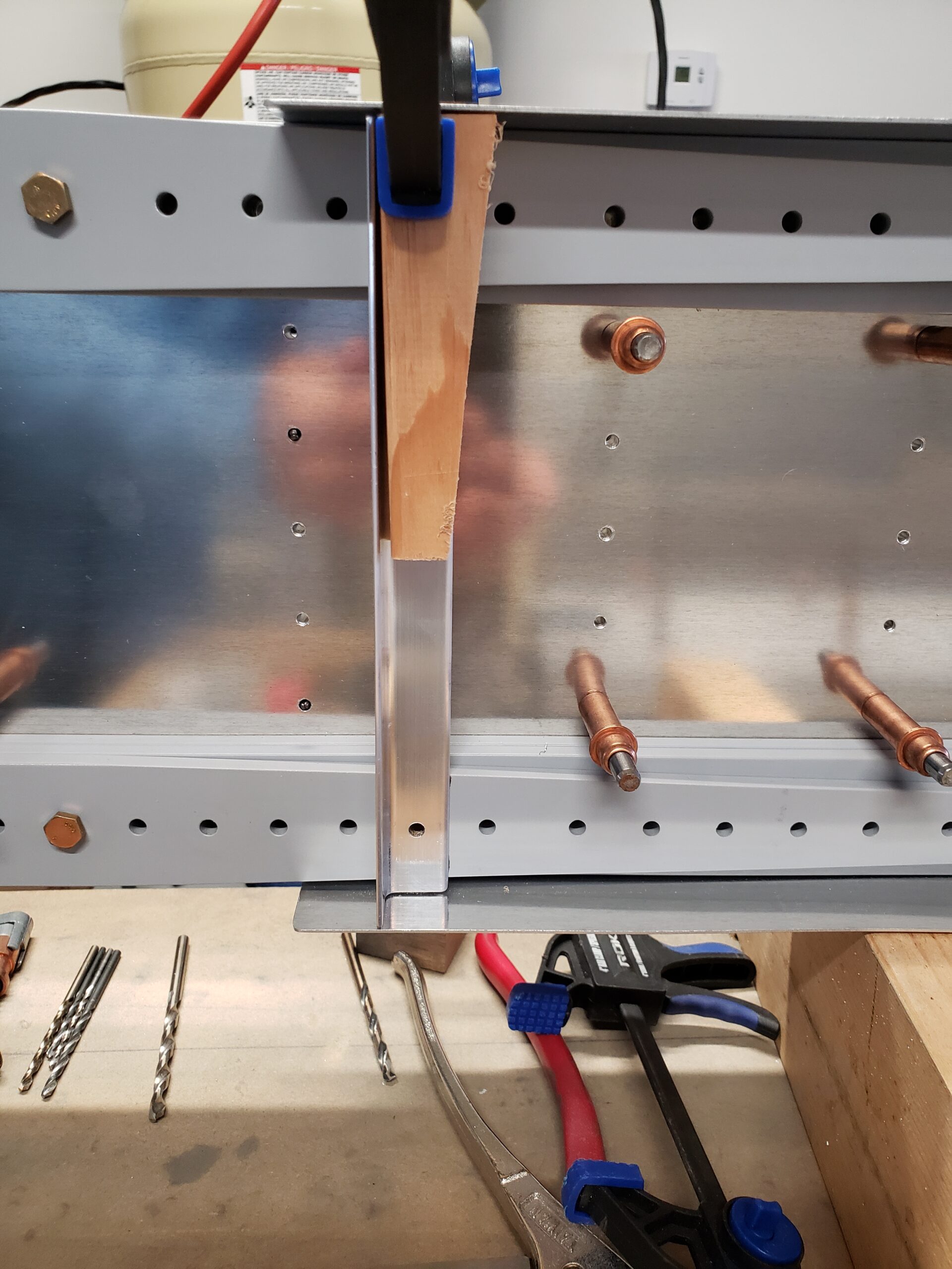 Right Wing Rib Attach Angles - F1 Rocket Hangar