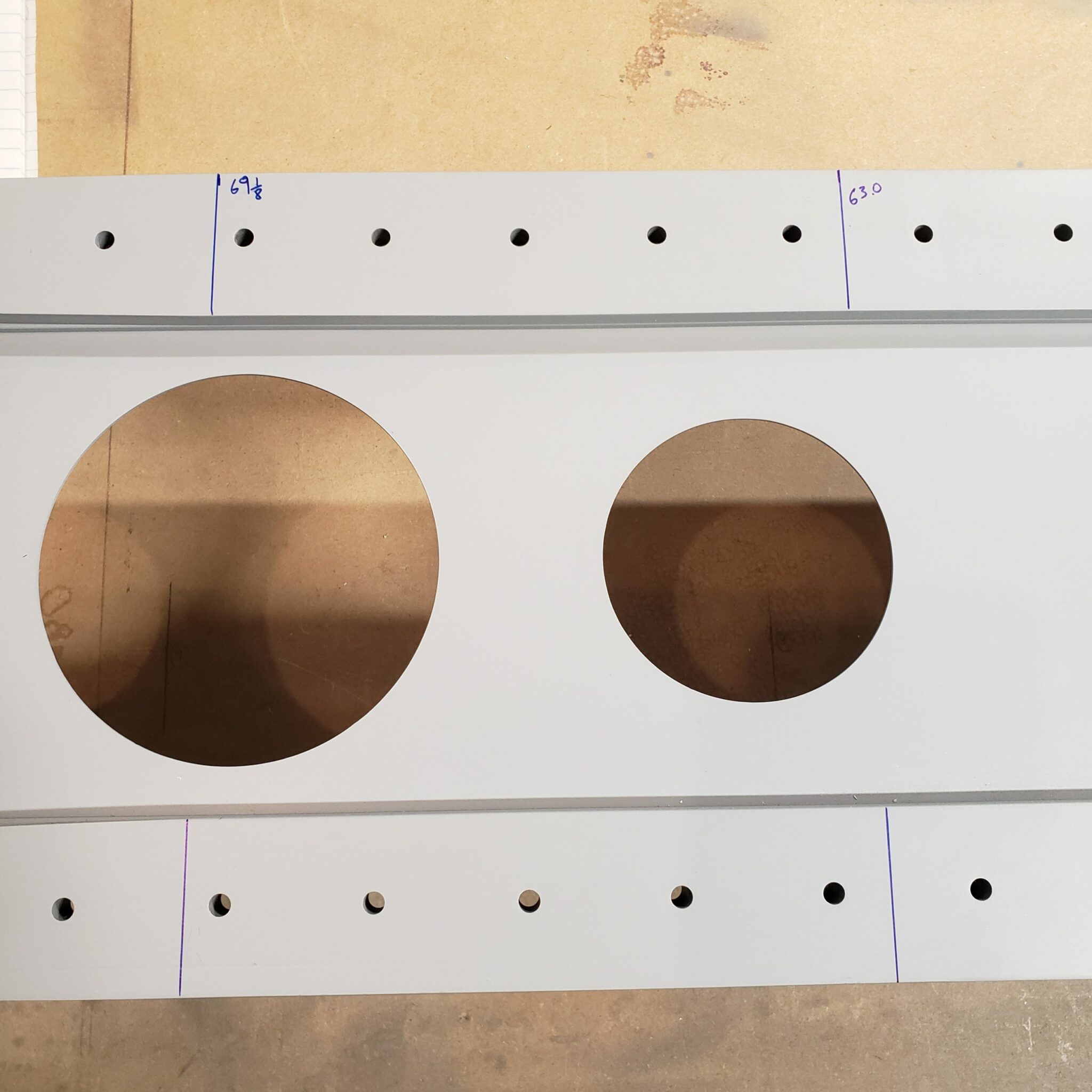 Left Wing Fuel Tank Doubler - F1 Rocket Hangar