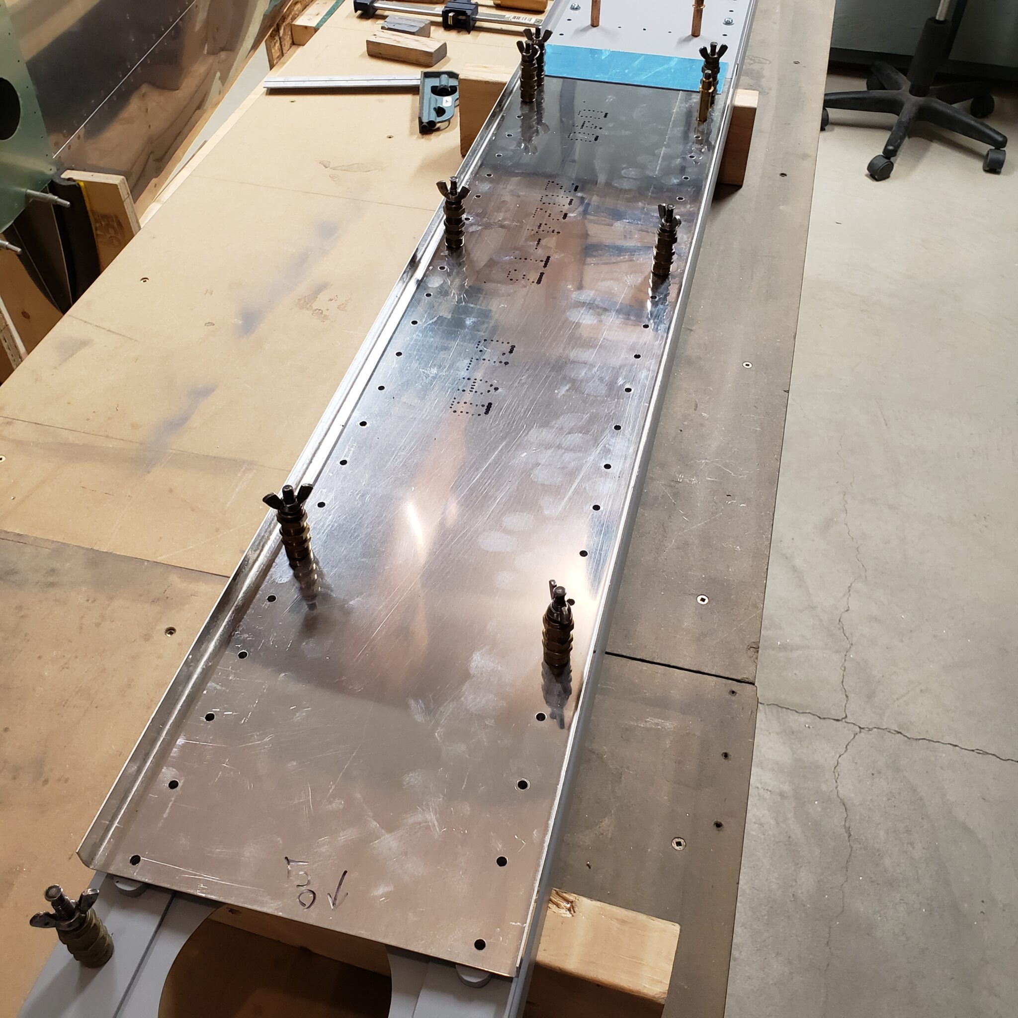 Left Wing Fuel Tank Doubler - F1 Rocket Hangar