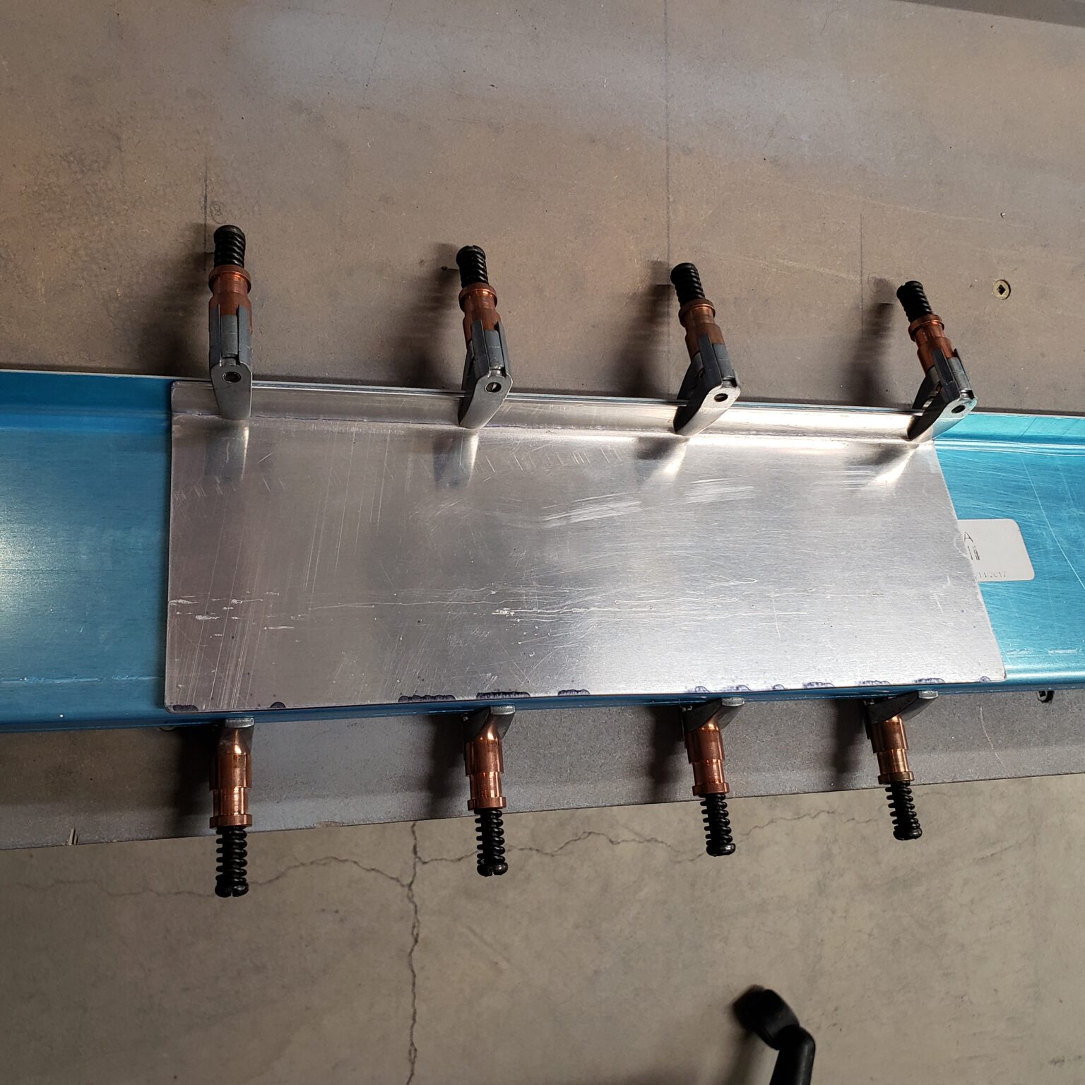 Rear Wing Spar Assembly - F1 Rocket Hangar