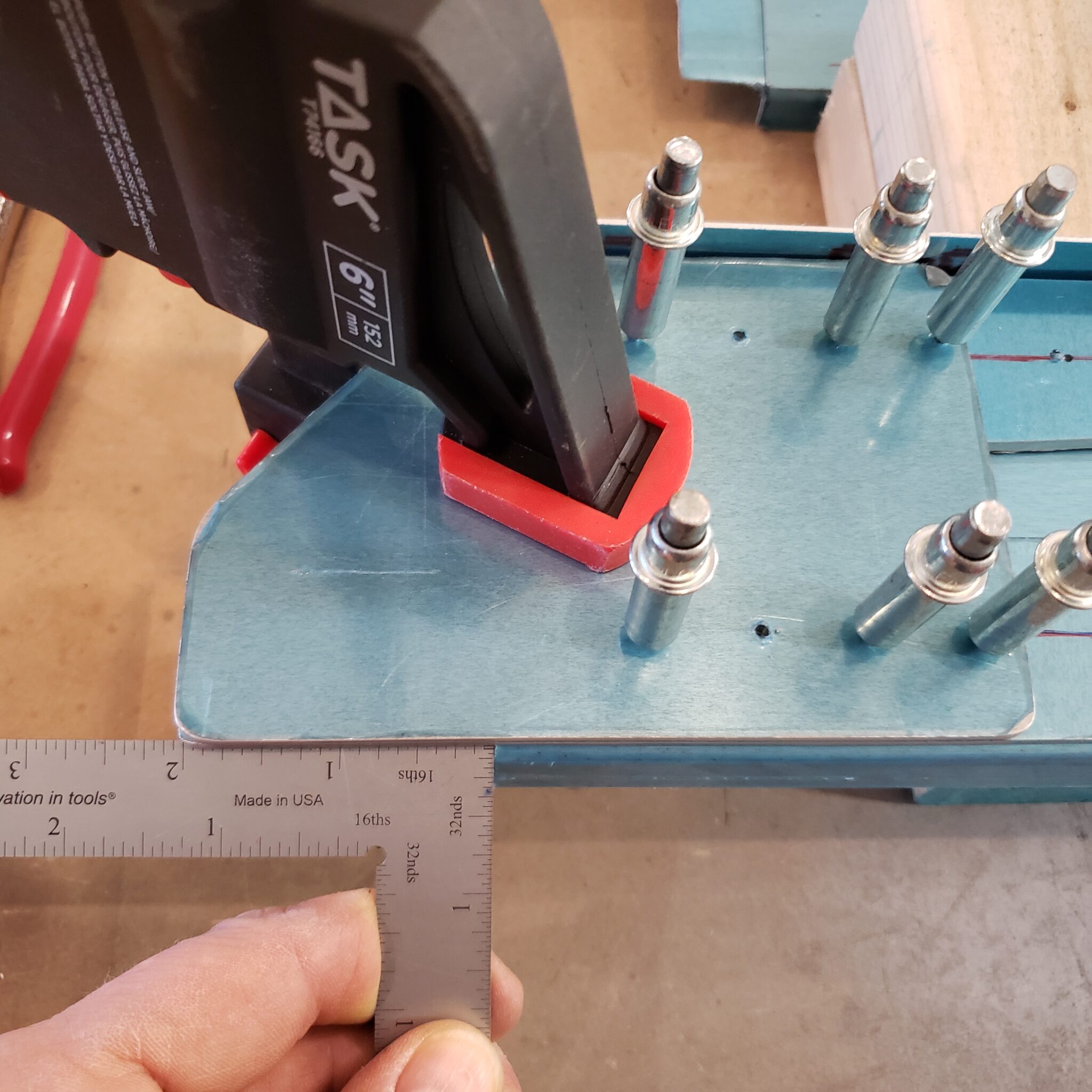 Rear Wing Spar Assembly - F1 Rocket Hangar