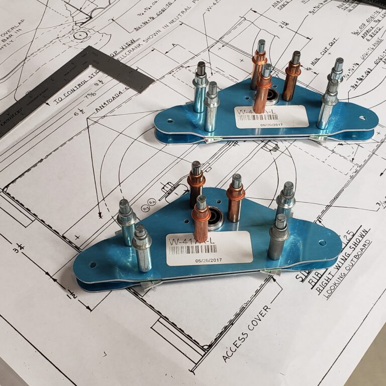 Aileron bellcranks - F1 Rocket Hangar