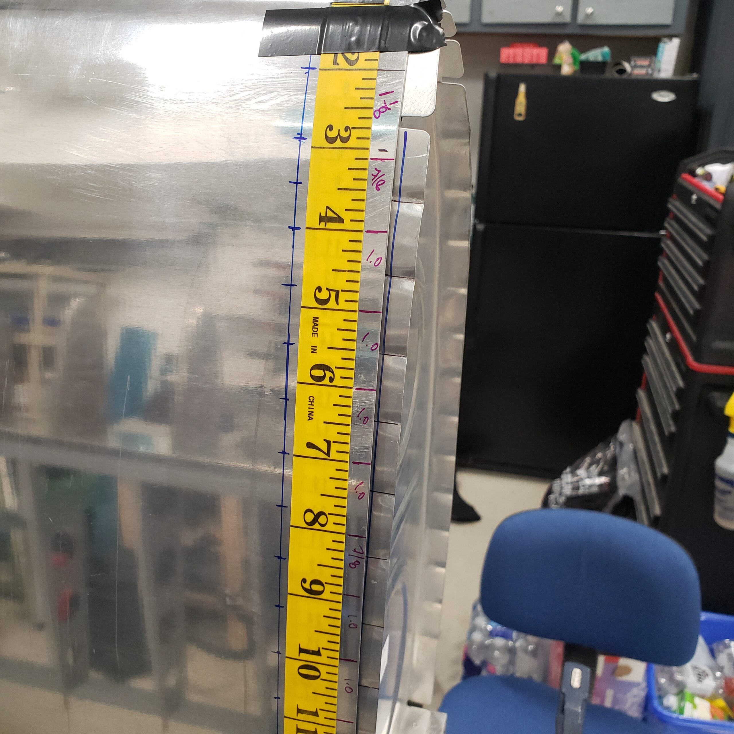 LH Fuel Tank Rivet Layout – Ribs - F1 Rocket Hangar